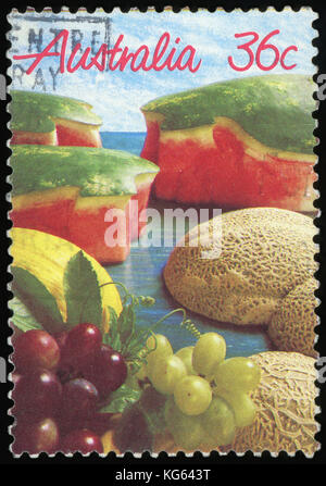 AUSTRALIA - CIRCA 1987: A Stamp printed in AUSTRALIA shows the Bionic ...