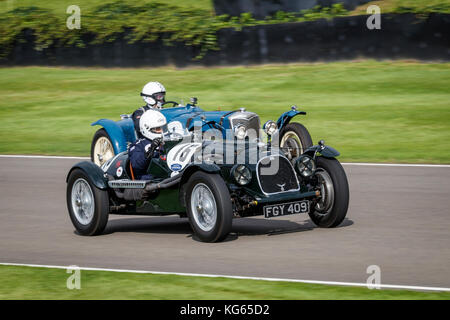 Alan Middleton, Aston Martin Speed Red Dragon, Kidston Trophy, pre-war ...