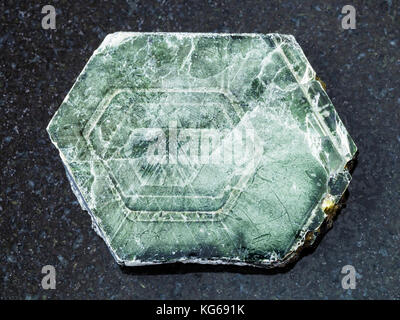 raw Phlogopite stone on dark background Stock Photo - Alamy