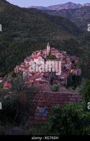 apricale medieval village in the province of Imperia Italy Stock Photo ...