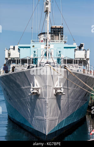 HMCS Sackville K181, a Flower-class corvette in Halifax harbour, that ...