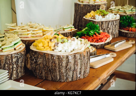 Rustic buffet store
