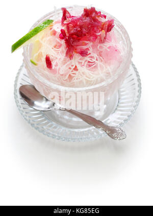 homemade faloodeh, traditional iranian cold dessert Stock Photo - Alamy