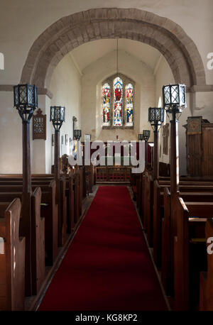 St. Michael and All Angels Church, Onibury, Shropshire, England, UK ...