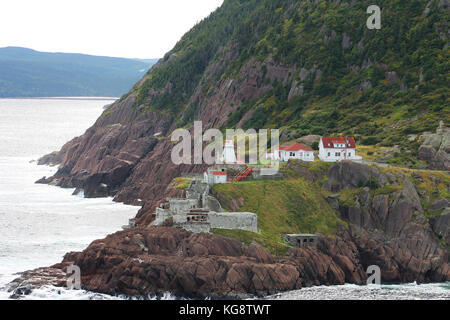 Fort Amherst Lighthouse, on the south side of St. John's Harbour ...