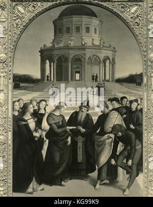 Raphael Marriage of the Virgin Stock Photo: 134884194 - Alamy