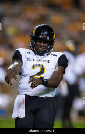 November 4, 2017: Keon Howard #2 of the Southern Miss Golden Eagles ...