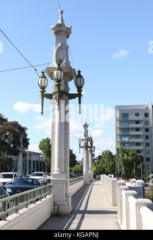 Church Street Bridge over the Yarra River, Melbourne Stock Photo - Alamy