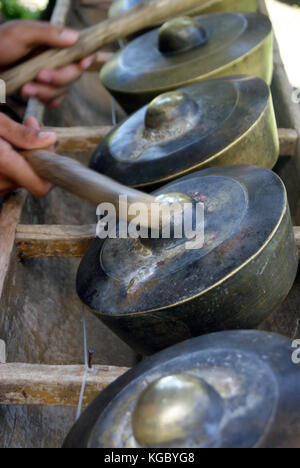 Southeast Asian Kulintang instrument Stock Photo - Alamy