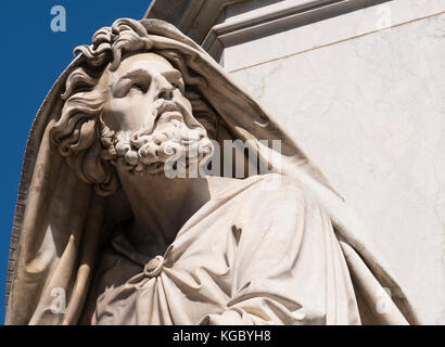 Rome - The prophet Isaiah statue on the Column of the Immaculate Conception by Salvatore Revelli ...