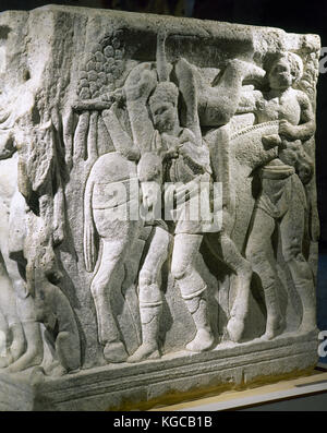 Sarcophagus of Hippolytus. About the myth of Hippolytus and Phaedra ...