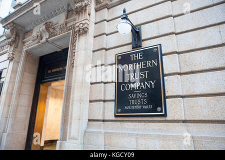 Northern Trust headquarters building Chicago Illinois USA Stock Photo ...