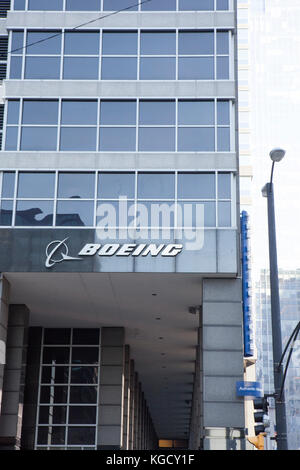 A view of Boeing's headquarters in Chicago Stock Photo - Alamy
