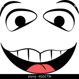 Abstract happy expression Stock Vector Image & Art - Alamy