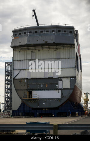 The middle section of the future Arctic Offshore Patrol Ship (AOPS ...