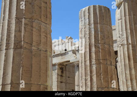 Propylaea - Greek Columns Stock Photo - Alamy