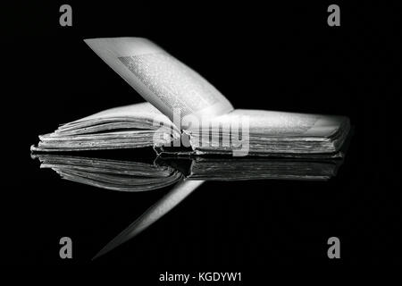 High contrast black and white grunge texture with irregular cracks and ...