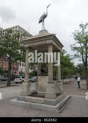 The Temperance Fountain in Washington, D.C., is a public monument ...