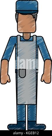 Butcher avatar full body Stock Vector Image & Art - Alamy