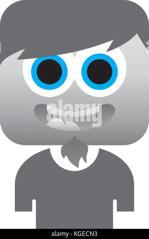 avatar portrait vector graphic art design illustration Stock Vector ...