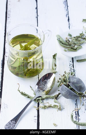 The Melissa tea Stock Photo - Alamy