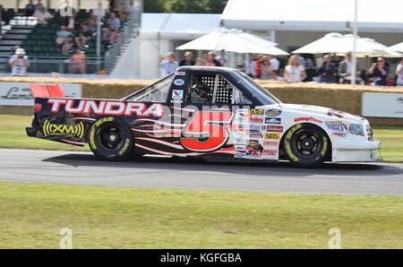 Andrew Franzone, Toyota Tundra, NASCAR, Goodwood Festival of Speed ...