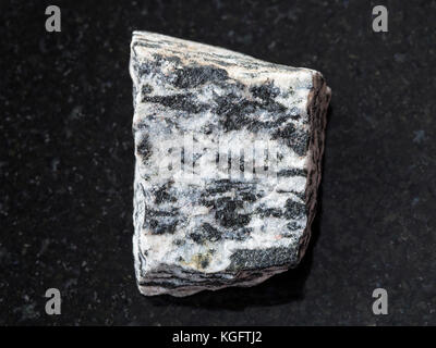 Close Up of Migmatite Metamorphic Rock. Natural Background, Swirly Rock ...