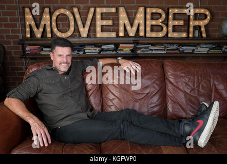 Adam Garone co founder of Movember Foundation at their office in Culver ...