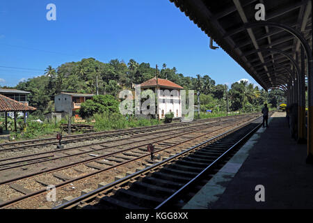 Peradeniya Junction Station Kandy Central Province Sri Lanka Signal ...