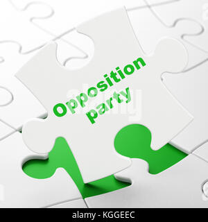 Politics concept: Opposition Party on road sign background Stock Photo ...