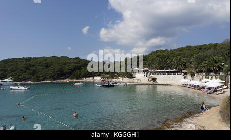 amazing natural town palmizana on hvar in croatia Stock Photo - Alamy