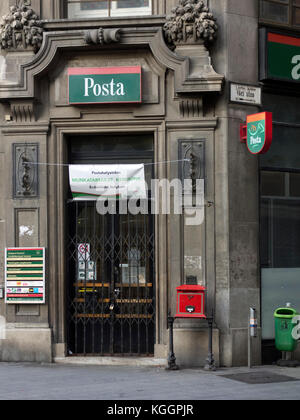 The postal office building in Budapest, Hungary, was designed by the ...