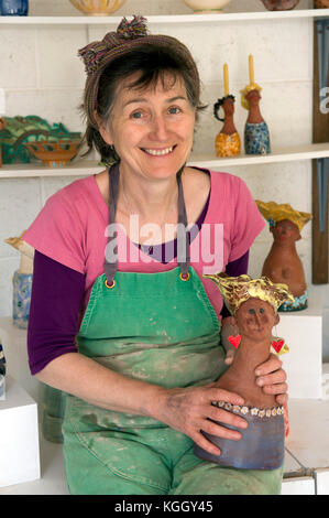 Ceramicist Alison Potter Stock Photo - Alamy
