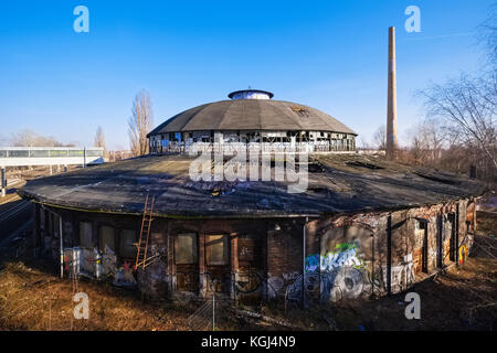 Roundhouse Pankow-Heinersdorf, Berlin, Germany Stock Photo - Alamy