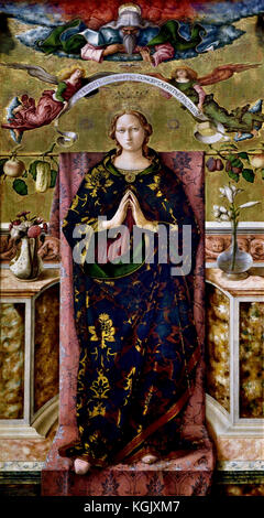 Carlo Crivelli was an Italian Renaissance painter, known for his detailed religious works and ...