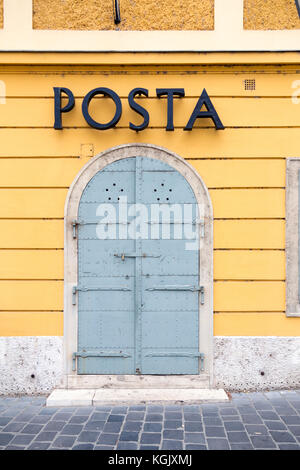 The postal office building in Budapest, Hungary, was designed by the ...