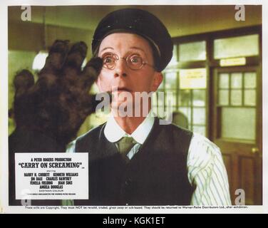CHARLES HAWTREY, CARRY ON SCREAMING, 1966 Stock Photo - Alamy