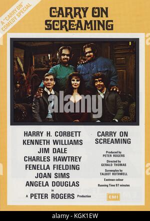 Carry on Screaming (1966) , Fenella Fielding , Harry H. Corbett Stock Photo - Alamy