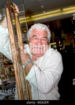 Celebrity Chef and Restauranteur Antonio Carluccio Sits Outside His ...