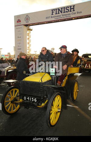 Quintin Wilson drives a O4156 Wolseley from the British Motor Museum on ...