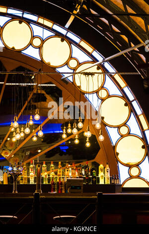 Interior, Pier Pressure nightclub, in the Victorian seaside pier ...