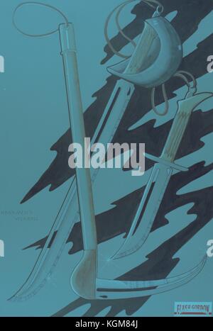 Flash Gordon (1980) , Production drawings Stock Photo - Alamy