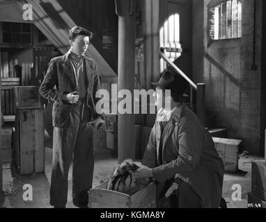 Hue and Cry (1947) , Harry Fowler , Joan Dowling Stock Photo - Alamy