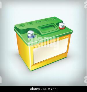 Warning Sign Lead Acid Battery Storage Area, No Smoking Stock Vector ...