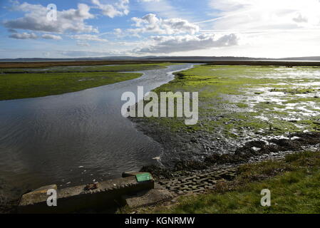 Lymington - Keyhaven Nature Reserve, Normandy Lagoon, Hampshire ...