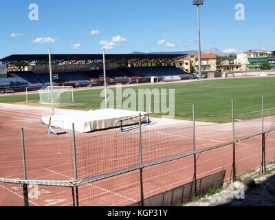 AO Kerkyra football and athletics stadium, Corfu, Greece Stock Photo ...