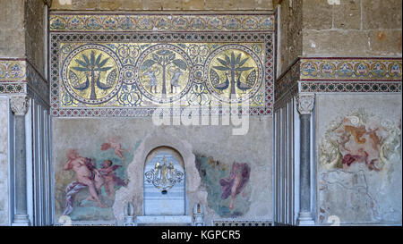 Zisa Castle Palermo Italy Europe Stock Photo - Alamy