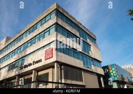 Sir Martin Evans Biosciences building, Cardiff University Stock Photo ...