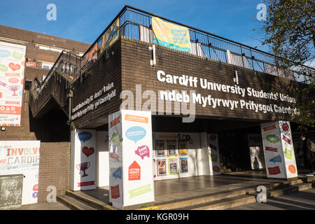 Cardiff University,Students Union,Building,Cardiff,capital,Caerdydd ...