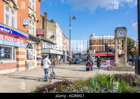 Hanwell Clock Tower, Hanwell Broadway, Hanwell, London Borough of ...